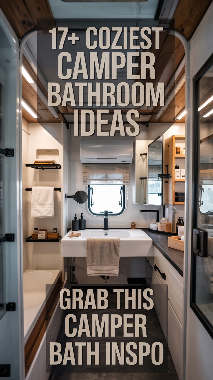 17+ Clever Camper Bathroom Organization Tricks From Travelers in ...
