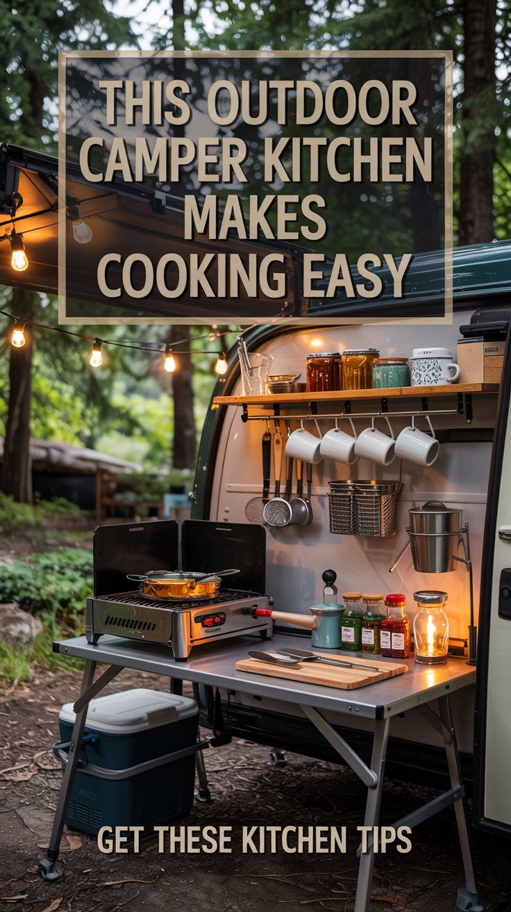16+ Camper Kitchen Storage Ideas Loved by RVers in Lancaster ...