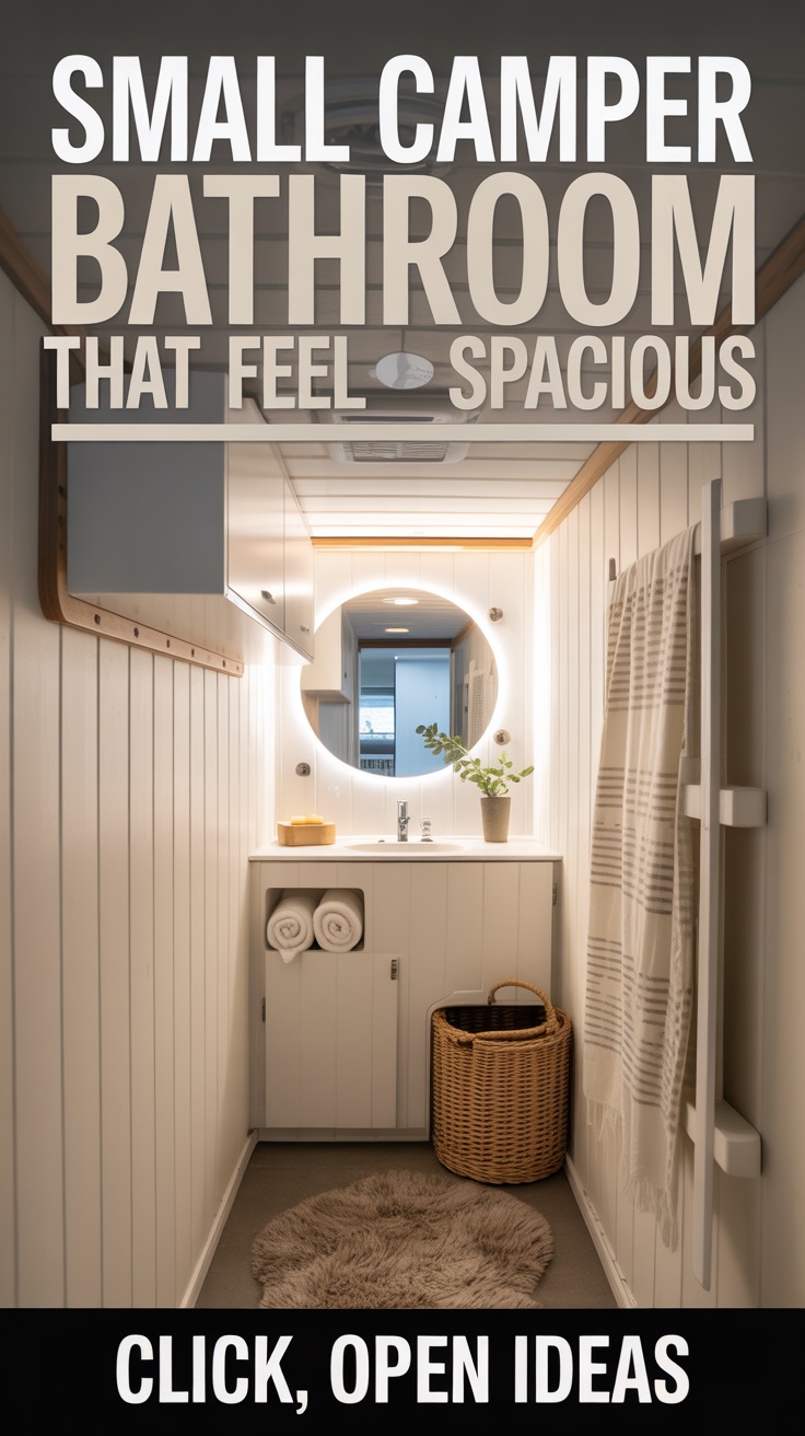 17+ Clever Camper Bathroom Organization Tricks From Travelers in ...