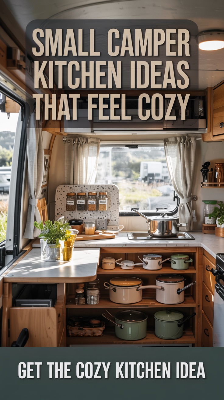 16+ Camper Kitchen Storage Ideas Loved by RVers in Lancaster ...