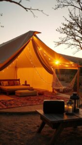 18 Glamping-Style Camping Setup Ideas for a Luxe Outdoor Experience