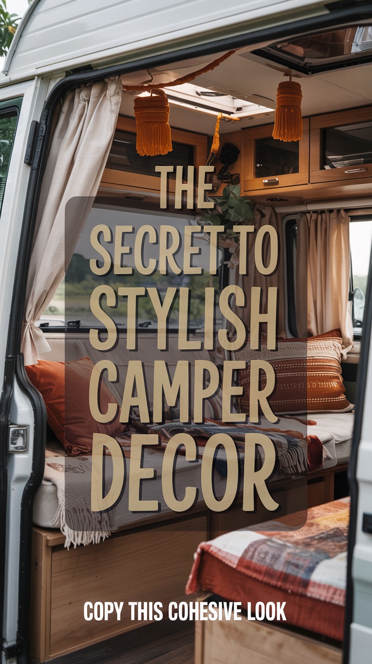 21+ Cute Camper Decor Ideas to Make Your RV Feel Like Home