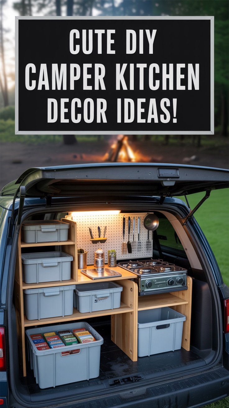 21+ Cute Camper Decor Ideas to Make Your RV Feel Like Home