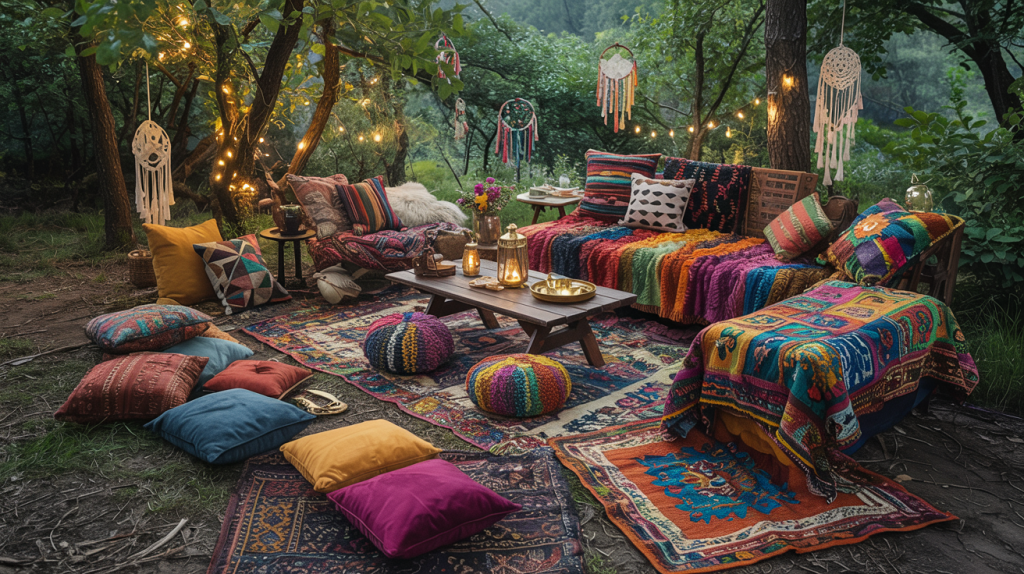 The Best Color Palettes for an Aesthetic Camping Setup